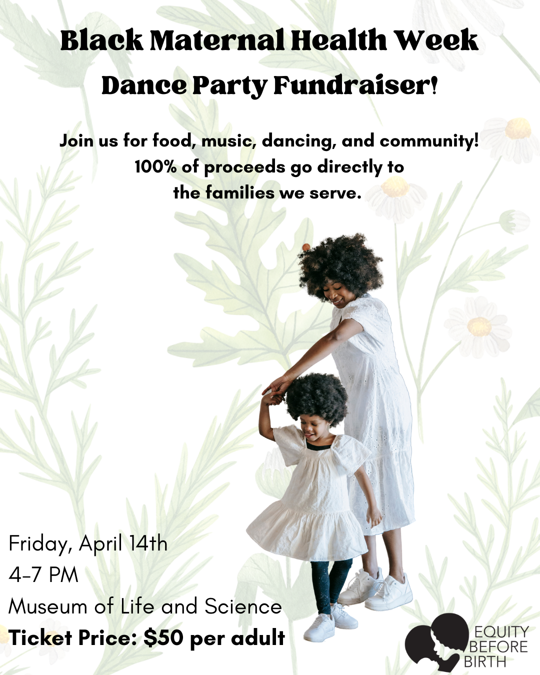 Equity Before Birth Dance Party | Breastfeed Durham