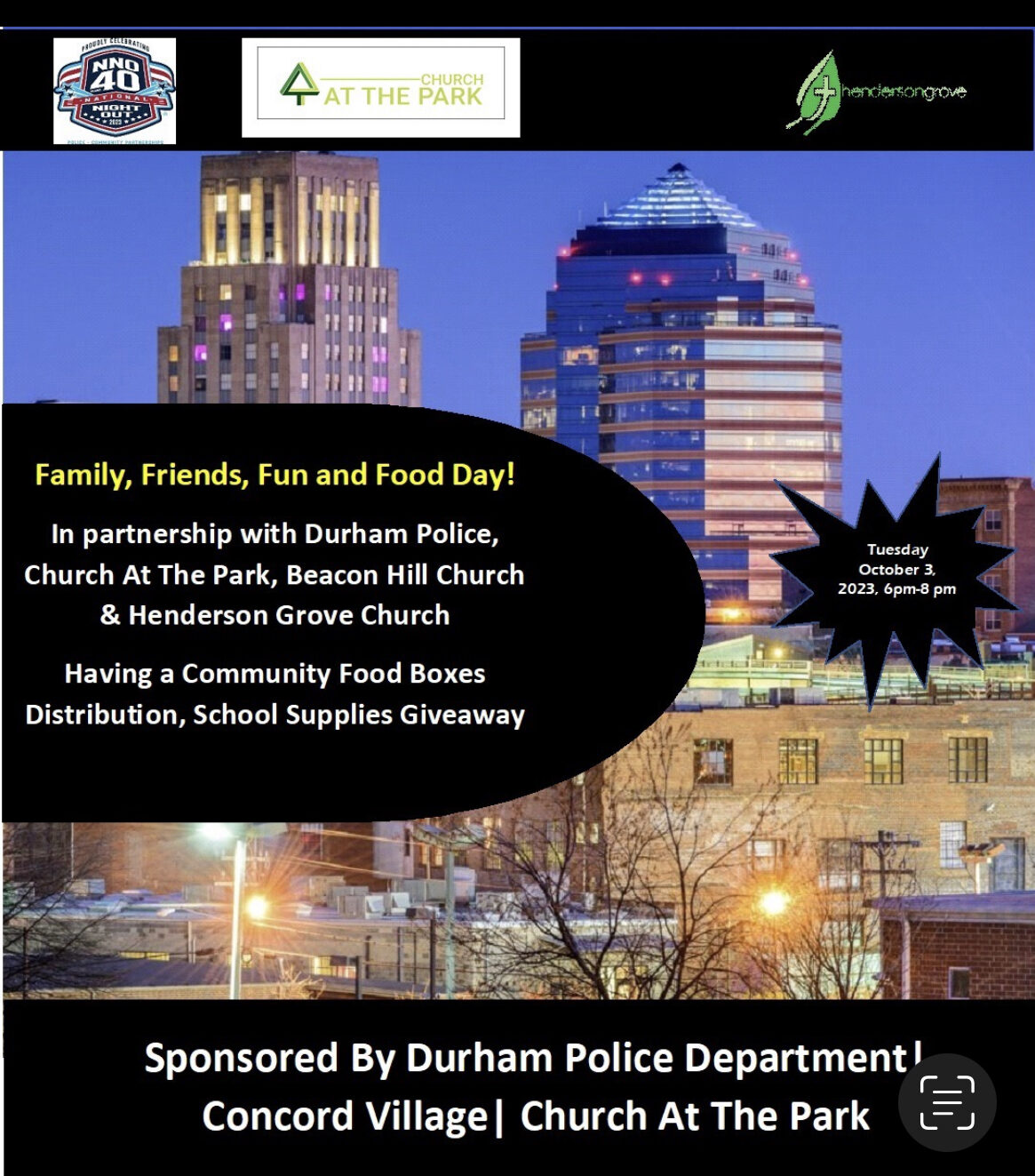 National Night Out With Breastfeed Durham Breastfeed Durham