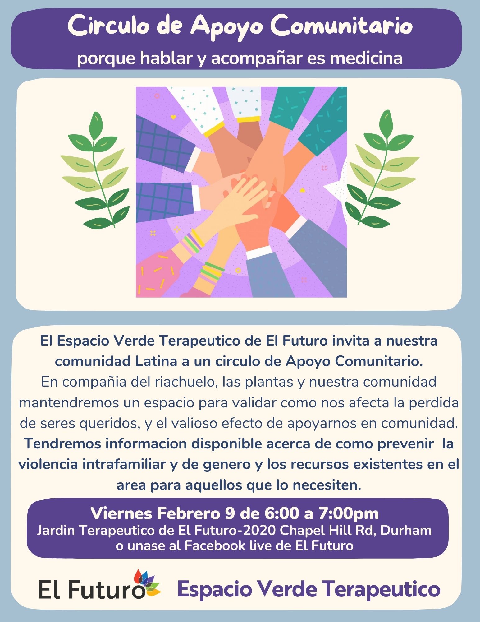 Community Support Circle/Circulo de Apoyo Comunitario | Breastfeed Durham